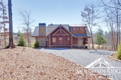 Log Home Exterior Gallery - Mountain Ridge