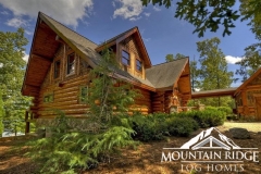 Log Home Exterior Gallery - Mountain Ridge