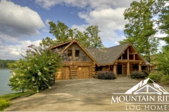 Log Home Exterior Gallery - Mountain Ridge