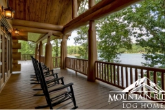 Log Home Exterior Gallery - Mountain Ridge