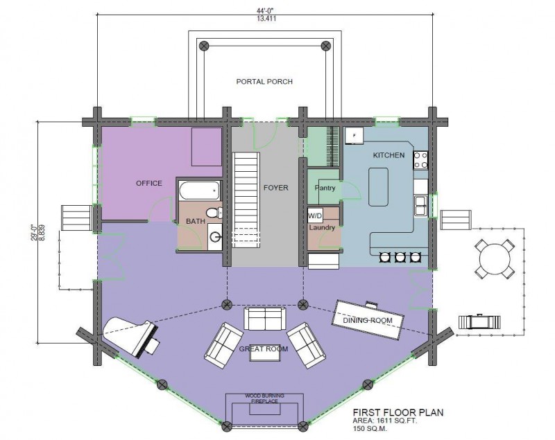 oregonfloorplan1 - Mountain Ridge