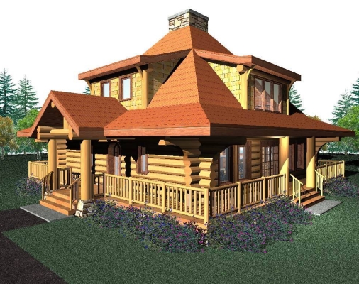 Log Cabin Kits | Log Home Plans - Mountain Ridge Handcrafted Homes